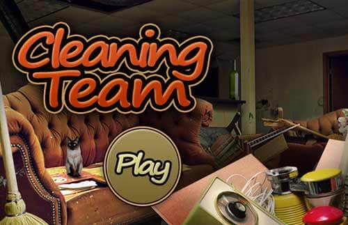 Cleaning Team - at hidden4fun.com