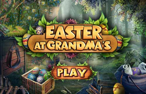 Easter at Grandmas - at hidden4fun.com