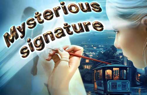 Mysterious Signature - at hidden4fun.com